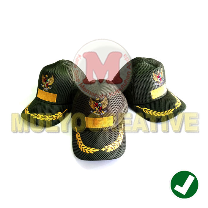 Buat Perlengkapan Kepala Daerah – Pin Melati & Topi Jaring Walikota ...