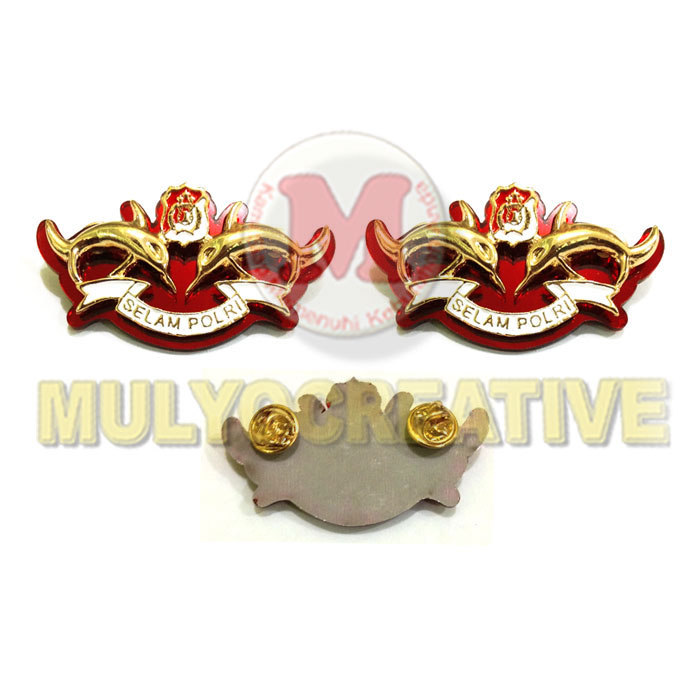 Beli Perlengkapan Seragam POLRI – Wing Brevet Selam POLRI Harga Murah ...