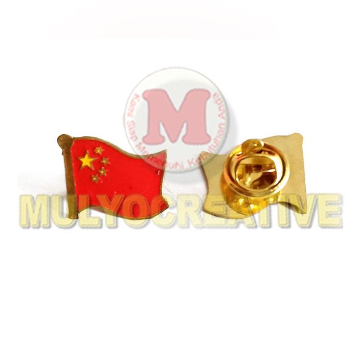 Beli Pin Bendera – Flag Pin RRC Bahan Logam Kuningan Harga Murah ...