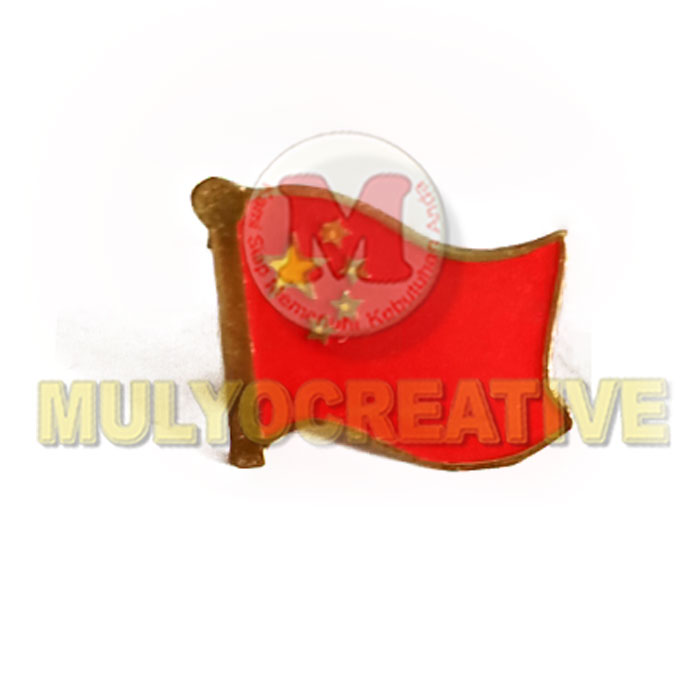 Beli Pin Bendera – Flag Pin RRC Bahan Logam Kuningan Harga Murah ...