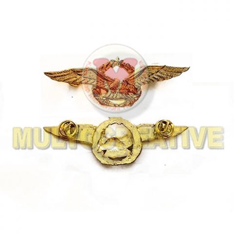 Beli Lencana Brevet Wing Penerbang TNI AU Bahan Logam Kuningan | pesan ...