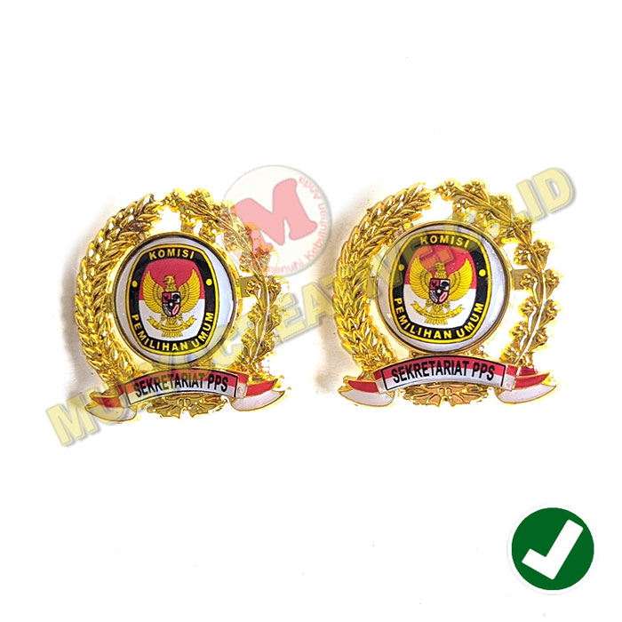 Bros Sekretariat PPS Pin Padi Kapas Logo Sekretariat PPS Murah – pesan ...