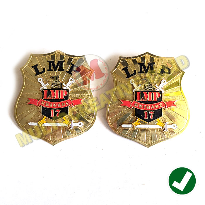Lencana Emblem Laskar Merah Putih Lencana LMP Ukuran Besar Murah ...