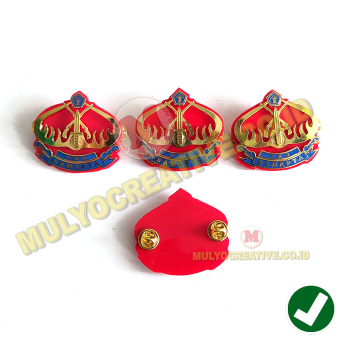 Pin Pas Samapta Mika Lencana Bros Logo Pas Samapta Lapis Mika Murah ...