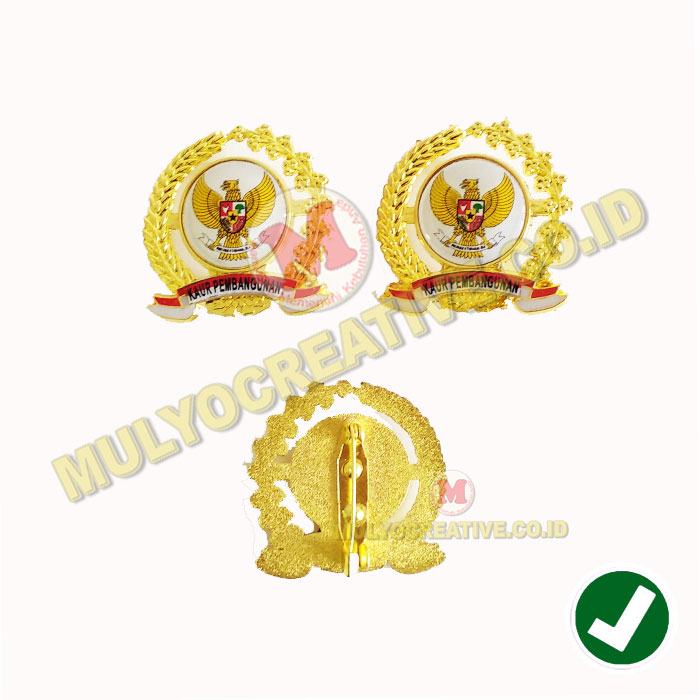Pin Atribut Kerja Murah Lencana Perangkat Desa Kaur Pembangunan – pesan ...