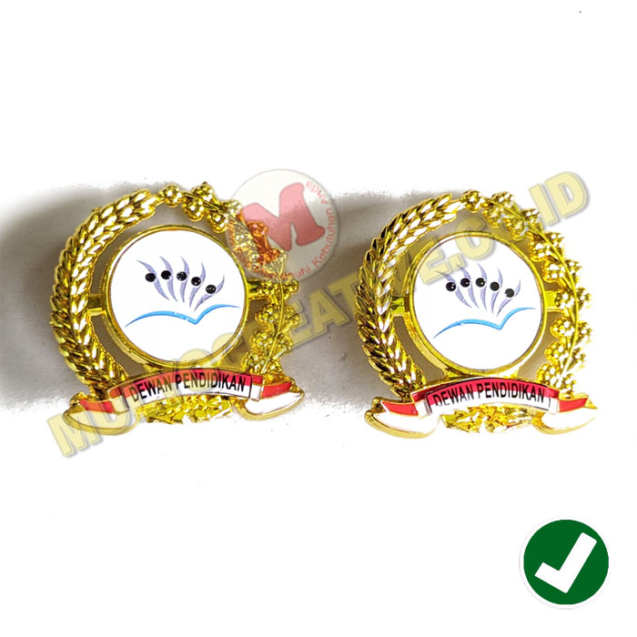 Pin Bros Dewan Pendidikan Lencana Padi kapas Pin Dewan Pendidikan ...