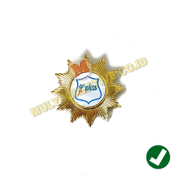Pesan Pin Logo PKSS – Bros Atribut Kerja Bentuk Matahari – Peniti ...
