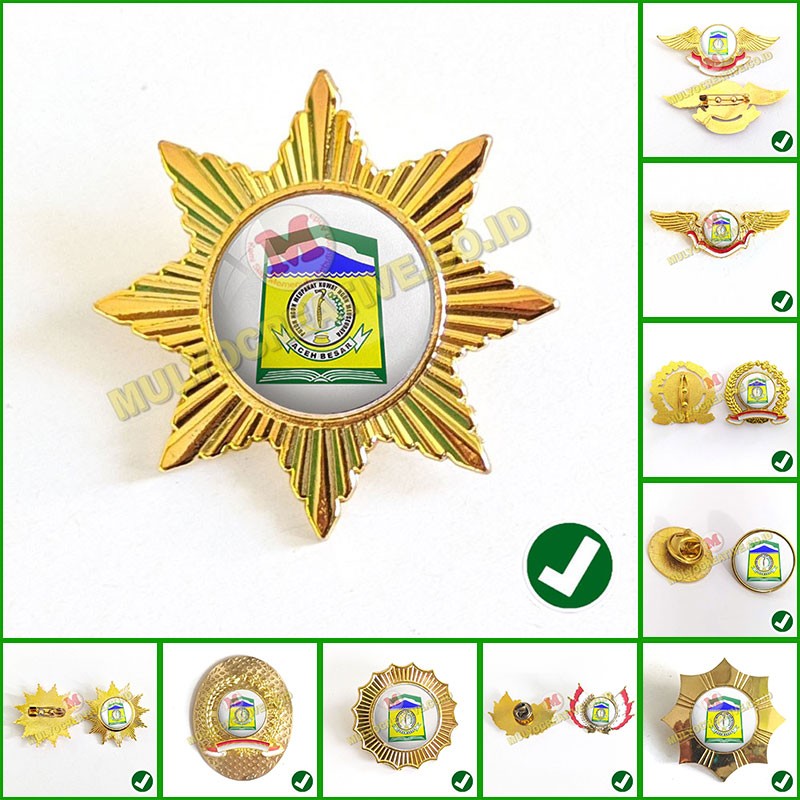 Jual Pin Logo Kabupaten Bros Wing Logo Kabupaten Aceh Besar – pesan ...