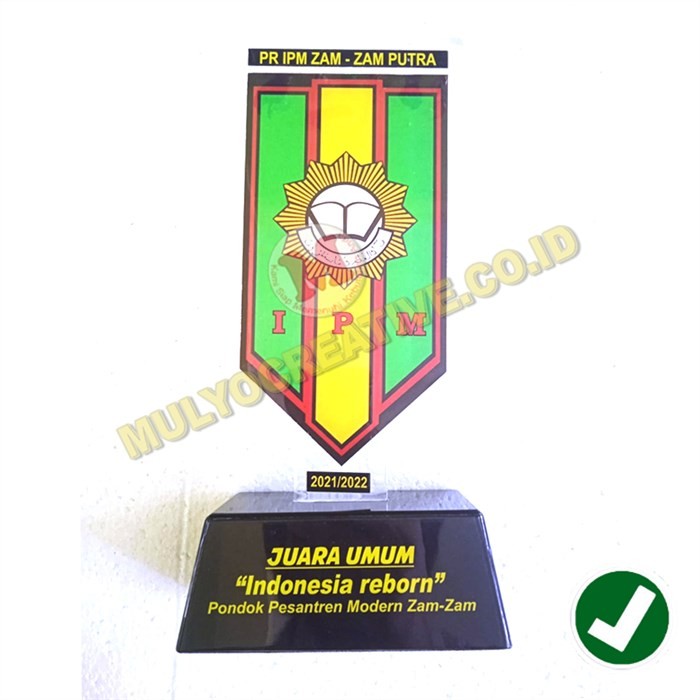 Jual Plakat Akrilik Logo IPM – Plakat Desain Custom Logo – pesan name ...