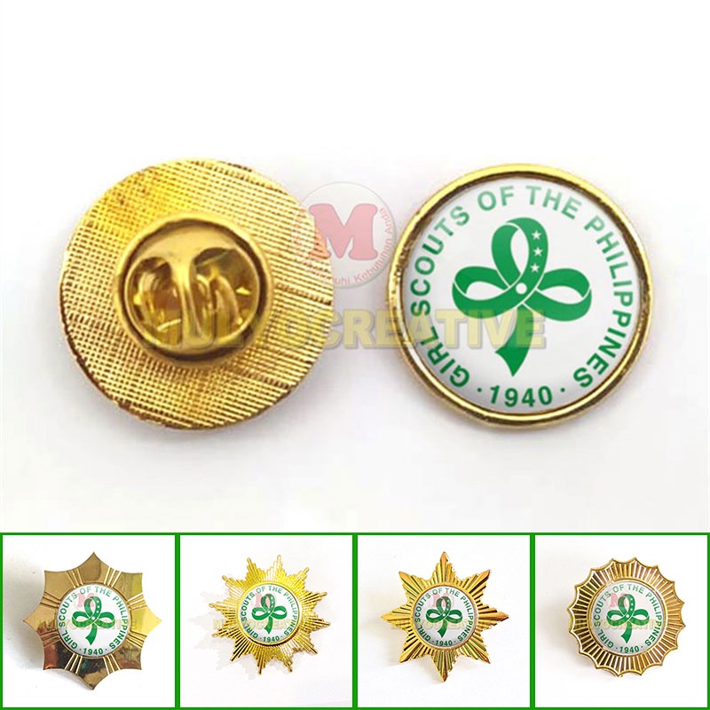 Order Pin Girl Scouts Of The Philippines All Model – Bross GSP Badge ...