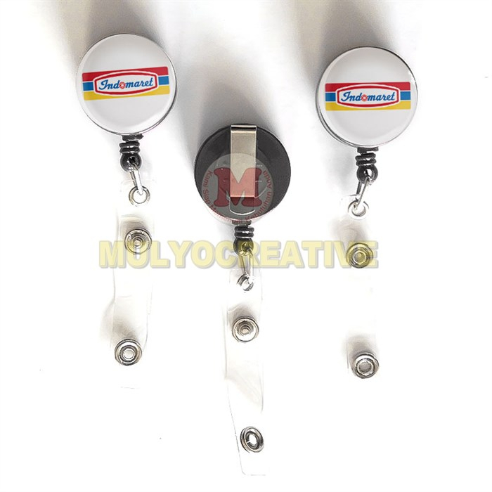 Order Gantungan Murah ID Card Holder Logo Indomaret – pesan name tag ...