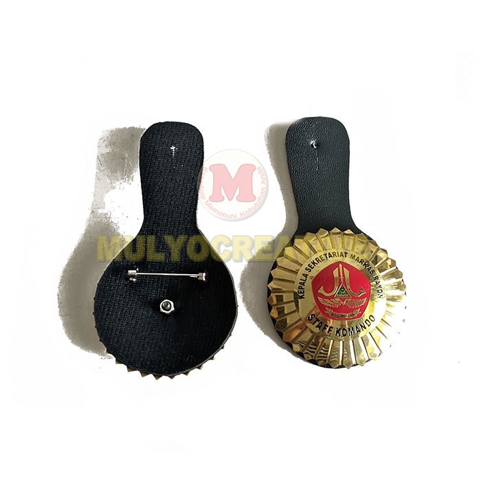 Jual Tanda Jabatan Banser Kepala Sekretariat Markas | pesan name tag ...
